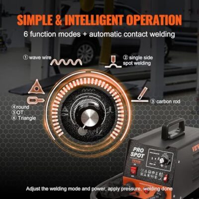 VEVOR Spot Welding Machine Dent Spotter 3kW Bolt Welding Machine Dent 6 ...